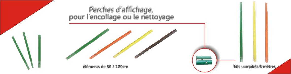 Cartel affichage - colle et matériel pour l'affichage publicitaire